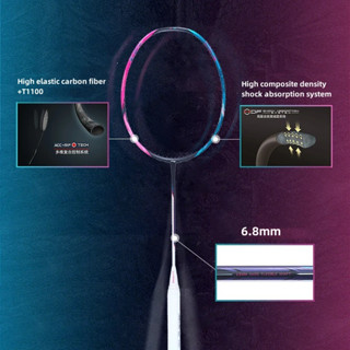 Li Ning HALBERTEC 8000 (3U/4U) ไม้แบดมินตัน คาร์บอนไฟเบอร์ สีเขียว สีชมพู (ของแท้ 100%) | Shopee ...