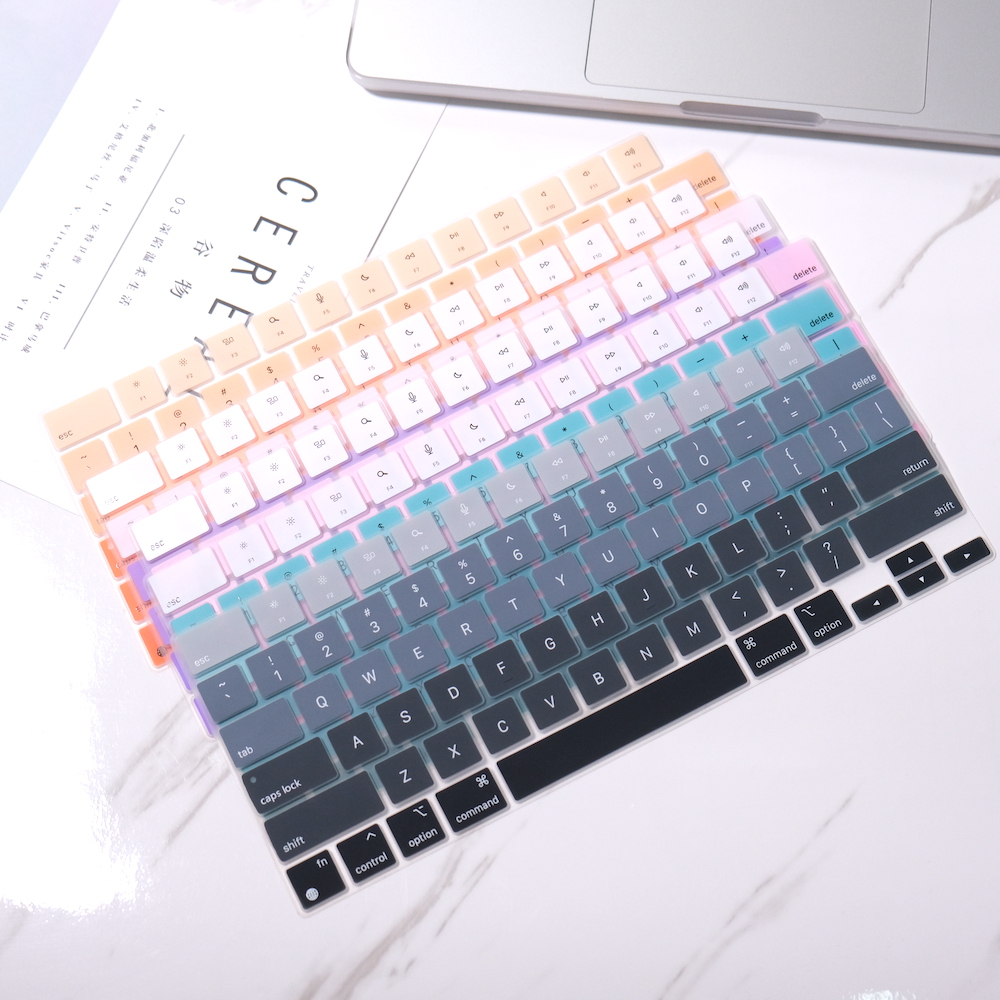 เคสคีย์บอร์ด MacBook Air 15.3 นิ้ว M2 M3 M4 A2941 A3114 A3112 Air13.6 ...