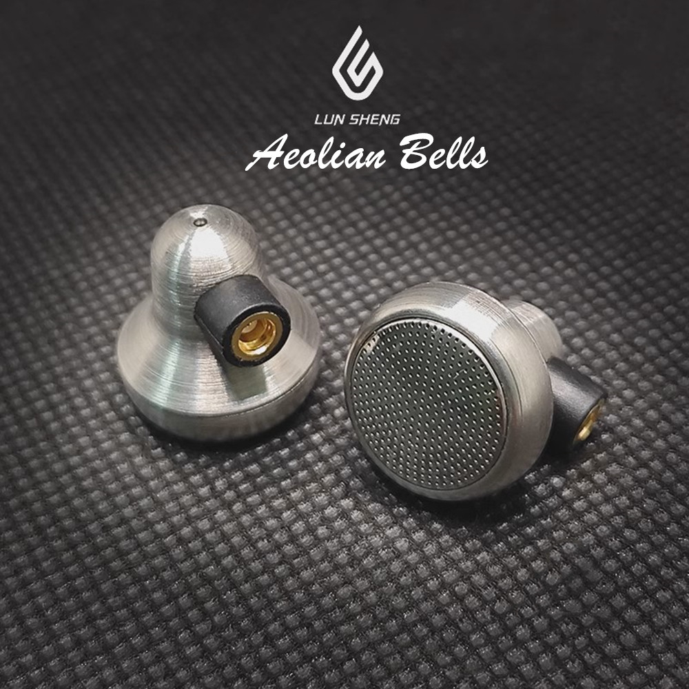 Lun SHENG AEOLIAN Bells หูฟังหัวแบนโลหะ 13.6 มม.วงกลมคอมโพสิตแบบไดนามิก ...