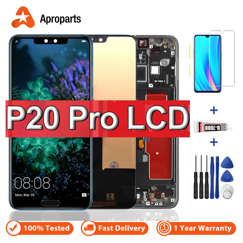 อะไหล่หน้าจอสัมผัส LCD แบบเปลี่ยน สําหรับ Huawei P20 Pro CLT-L09 CLT-L29 | Shopee Thailand