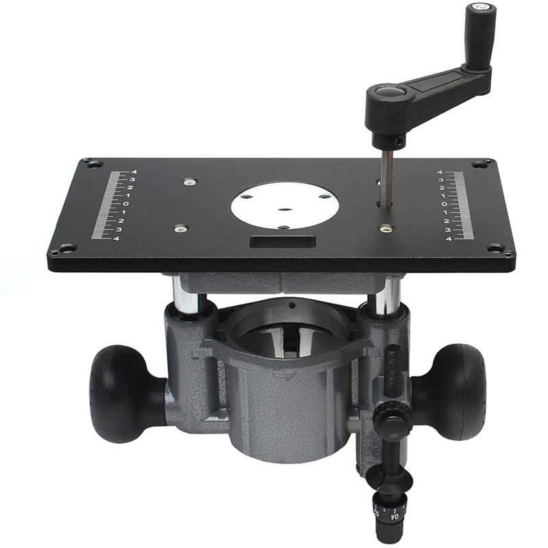 Trimming Machine Router Table Insert Plate special Lift Refit Aluminum ...