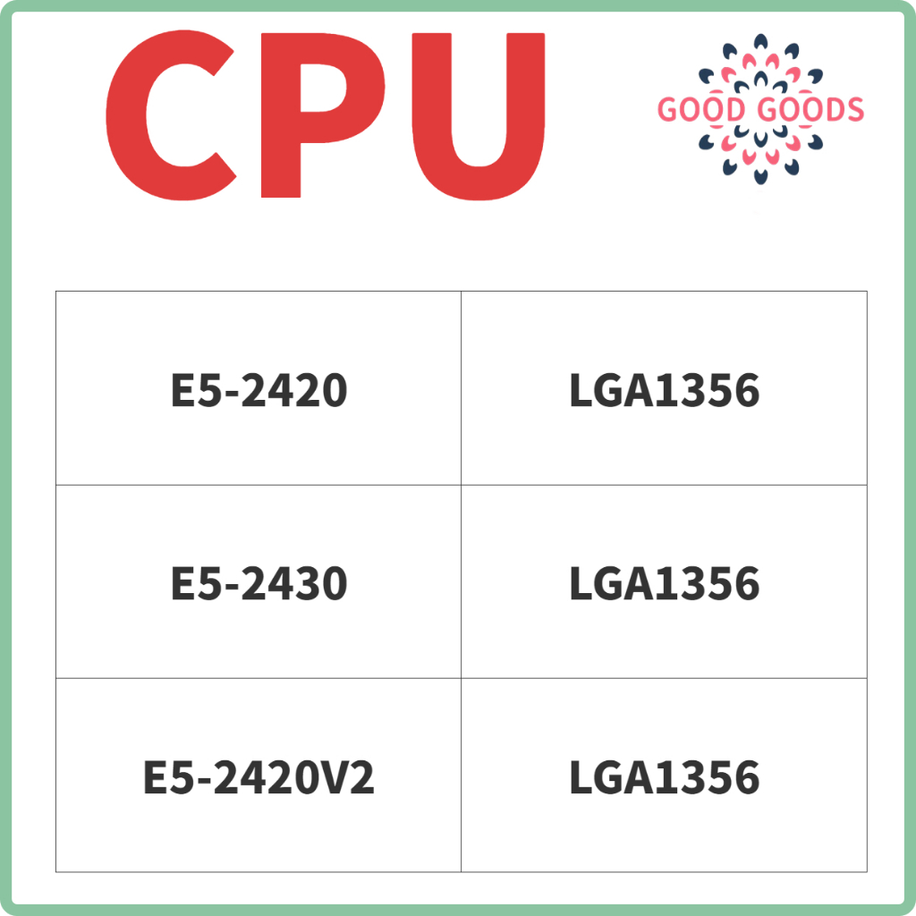 อินเทล cpu LGA 1356 E5-2420 E5-2430 E5-2420V2 | Shopee Thailand