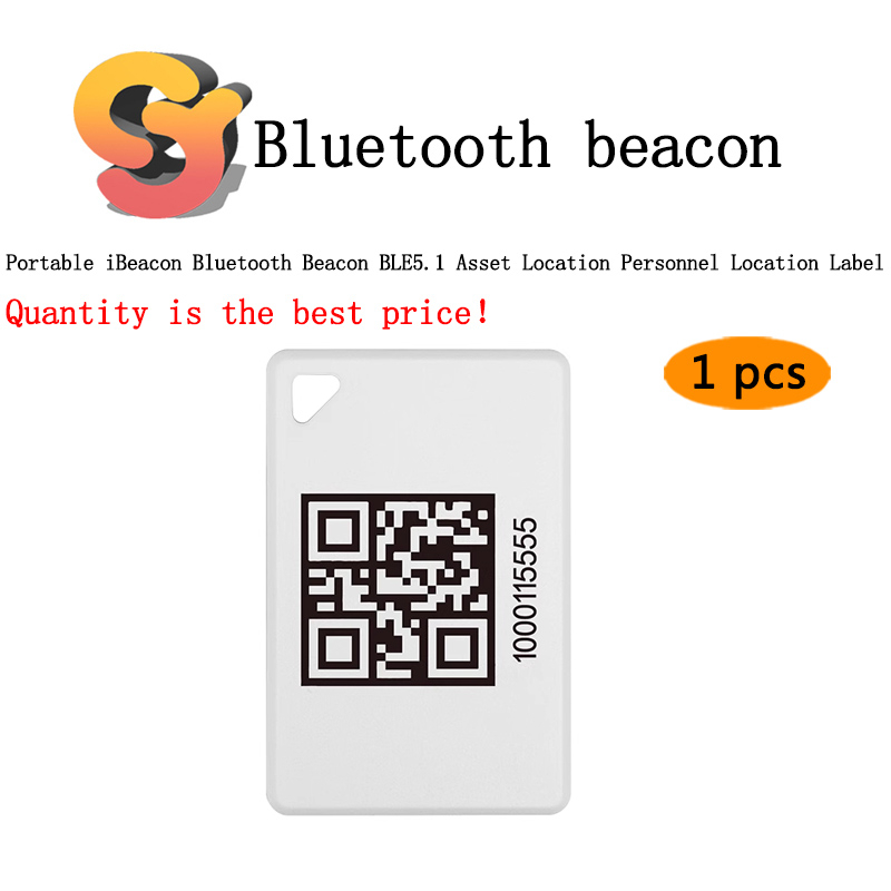 [อุปทานพร้อมสต็อก] 1 ชิ้นแบบพกพา iBeacon Bluetooth Beacon BLE5.1 ...