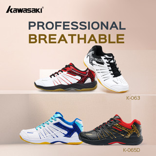 Kawasaki K-063 K-065D รองเท้าผ้าใบลําลอง กันลื่น ระบายอากาศ สําหรับผู้ชาย ผู้หญิง เหมาะกับการ ...