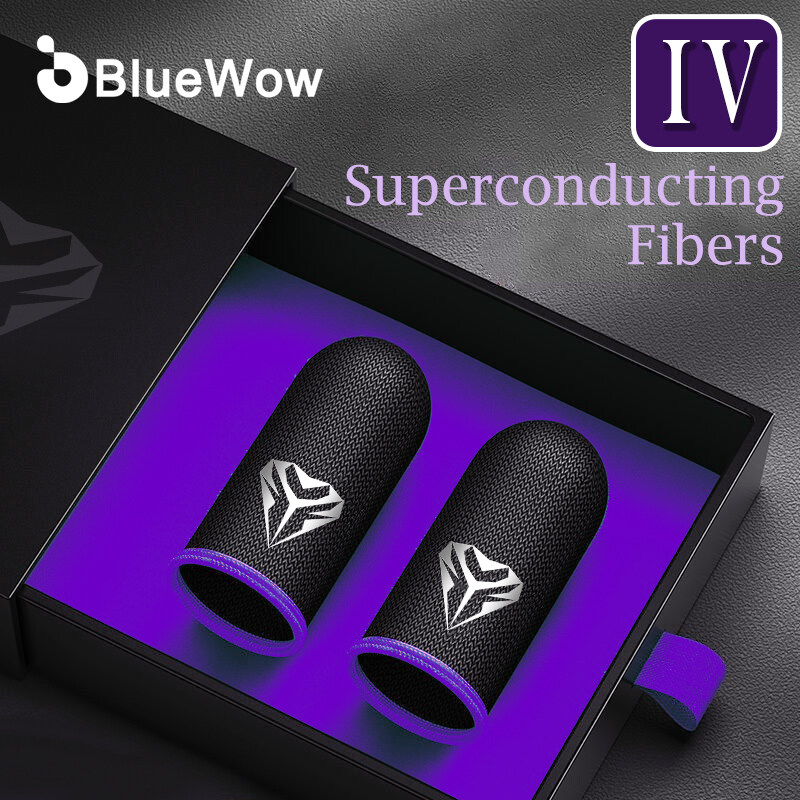 Bluewow 【หัวใจสีม่วง】ถุงมือเล่นเกม แบบสวมนิ้วหัวแม่มือ ป้องกันเหงื่อ สําหรับมืออาชีพ | Shopee ...