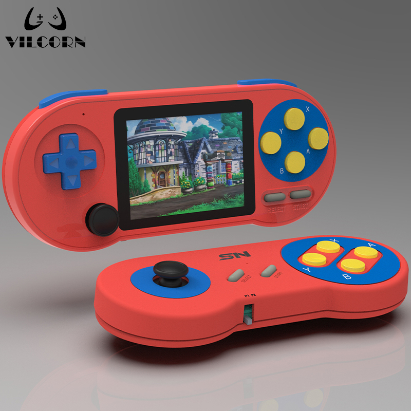 Sf2000 เครื่องเล่นเกมมือถือ หน้าจอ 3 นิ้ว 10000 เกม ขนาดเล็ก พกพาง่าย ...