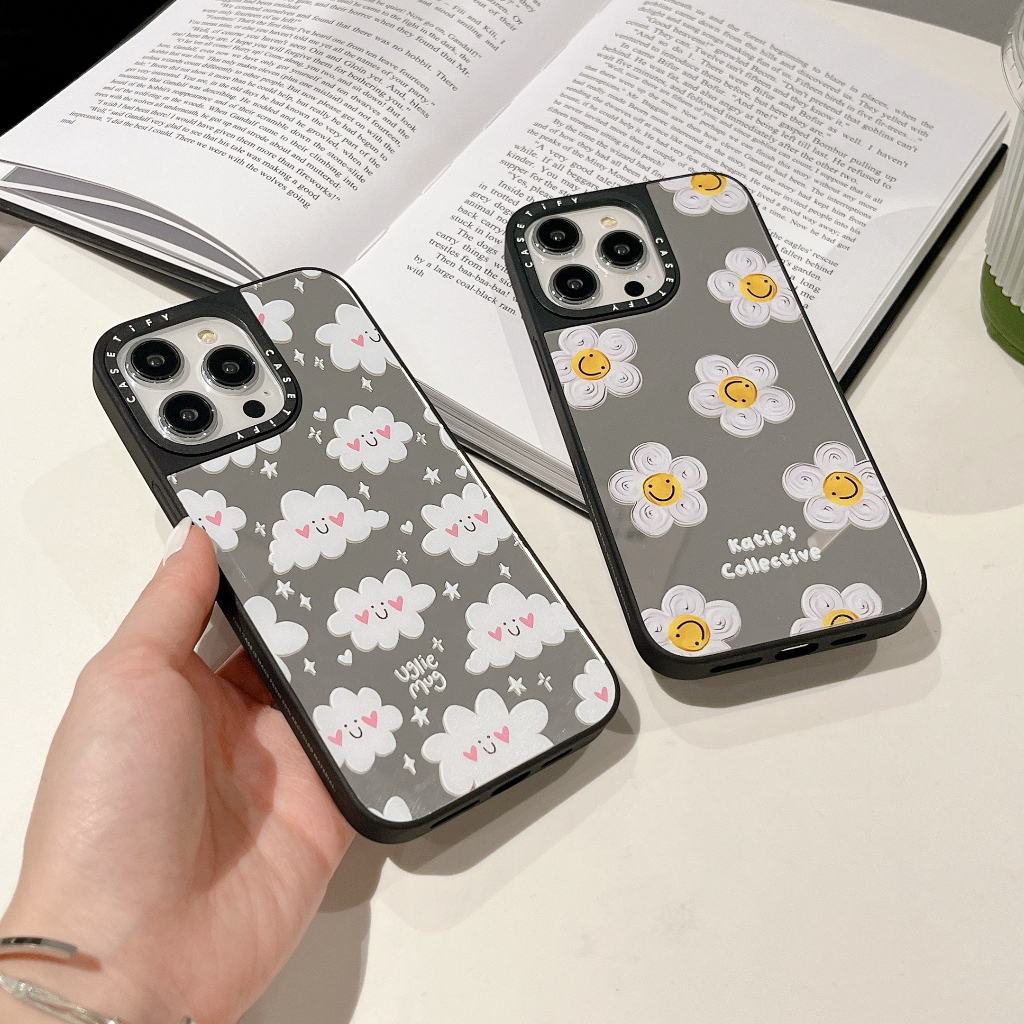 Daisy Cloud CT Specular surface เคสแม่เหล็กเข้ากันได้กับ iphone11 12 13 14 15 16 plus promax เคส ...