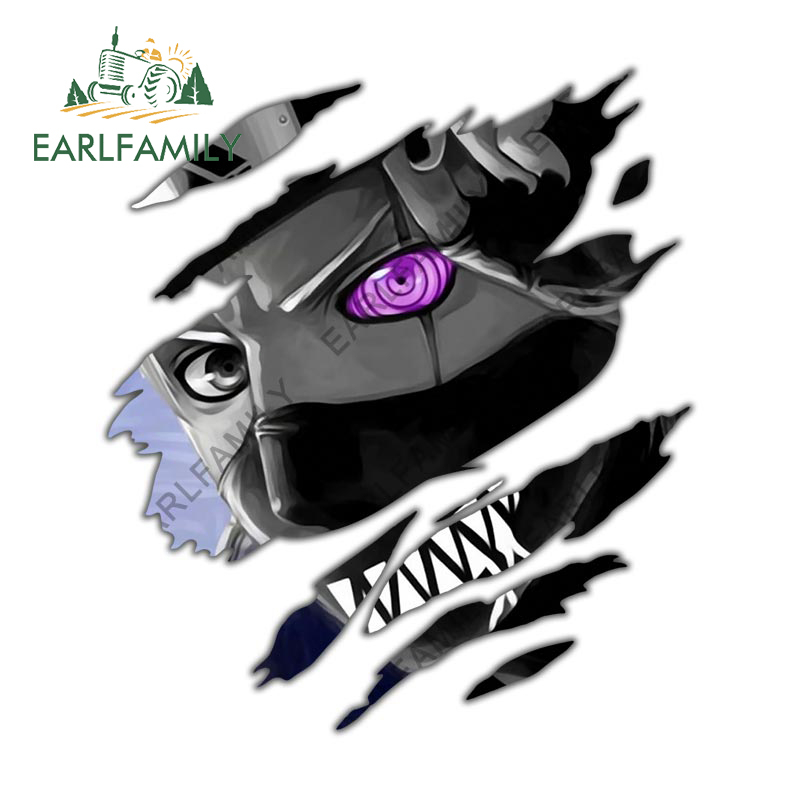 Earlfamily สติกเกอร์กันรอยขีดข่วน ลายอนิเมะนารูโตะ Code Geass 13 ซม. ...