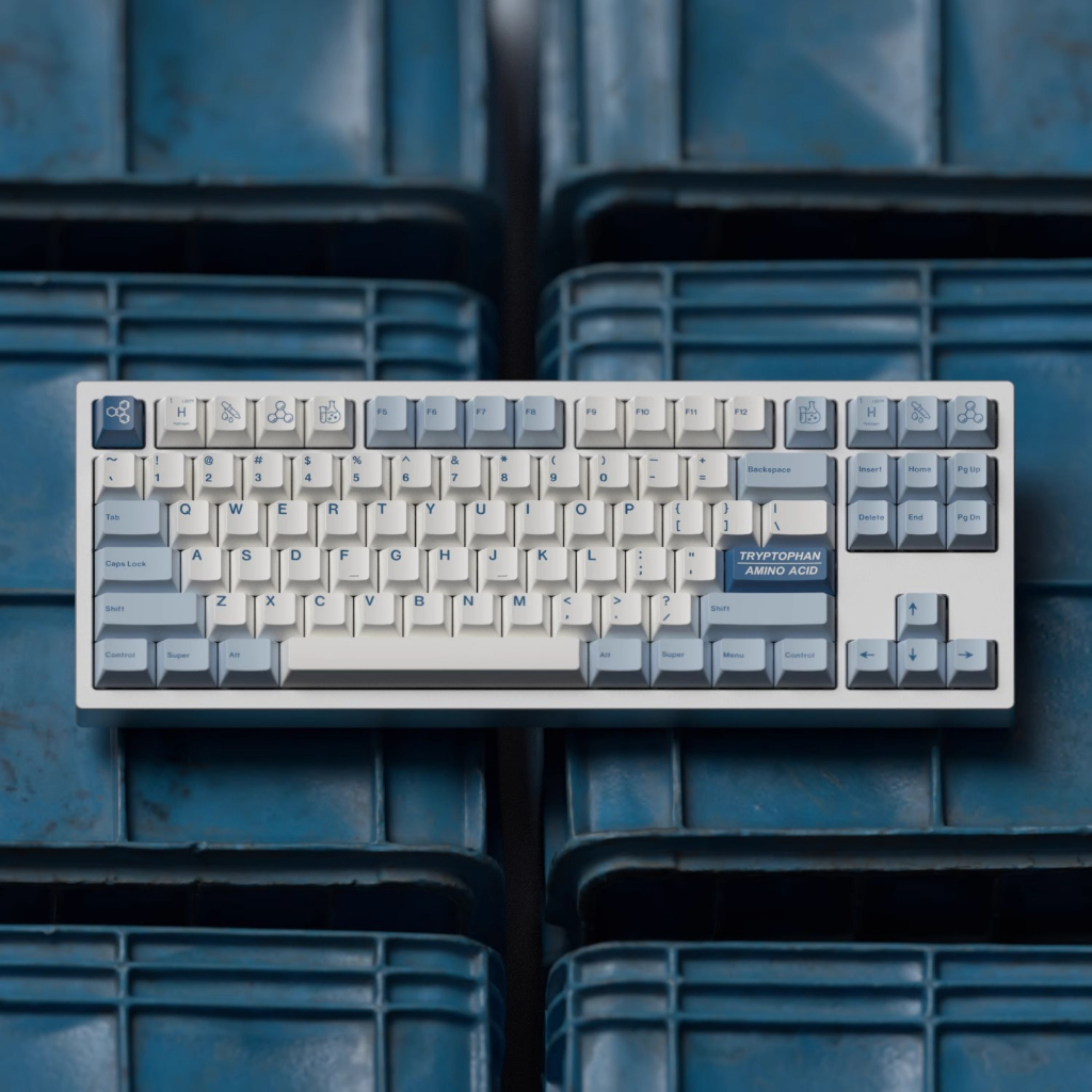 【JKDK】Hydrogen theme keycaps cherry profile Dye-sublimation customized ...