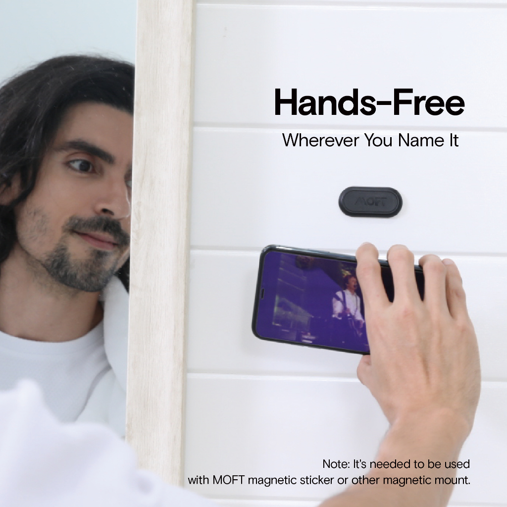 MOFT Magnetic Sticker( แม่เหล็กติดผนังสำหรับใช้งานร่วมกับ Snap on Phone Stand Wallet / MOFT ...