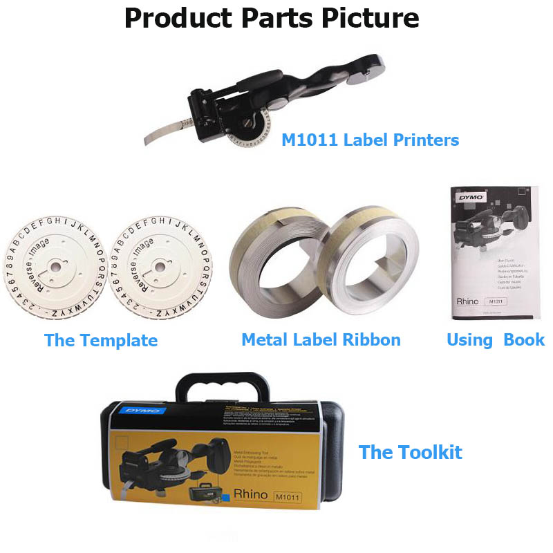 Dymo Rhino M1011 เครื่องพิมพ์ฉลากโลหะ Dymo 1011 สําหรับ Dymo 3D 35800 31000 32500 | Shopee Thailand