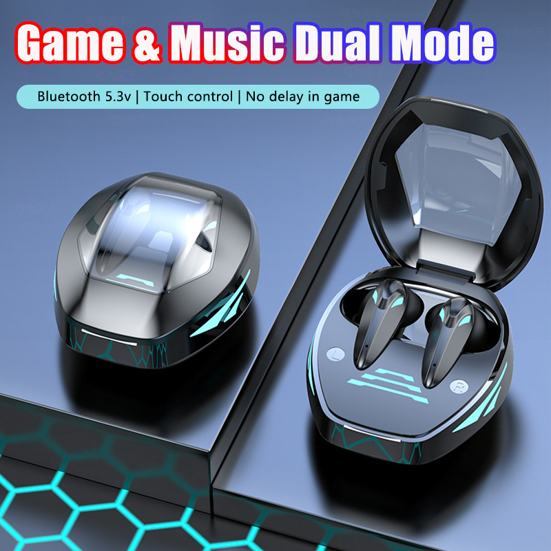 TWS TG09 ชุดหูฟังบลูทูธไร้สาย HI-FI ตัดเสียงรบกวน เสียงเบส ขนาดใหญ่ สวม ...