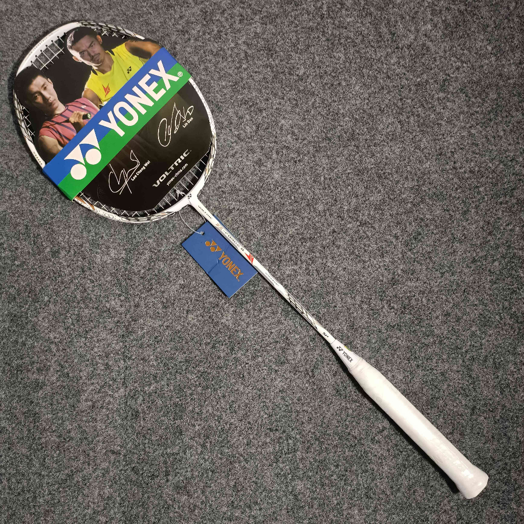 【จัดส่งในวันเดียวกัน】YONEX ไม้แบดมินตัน VOLTRIC Z-FORCE II LD White ไม้ ...
