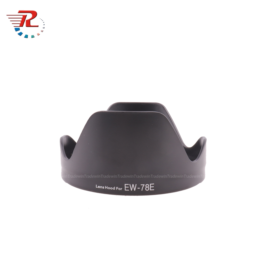 เลนส์ฮู้ดกล้อง EW-78E EW78E สําหรับ Canon EOS 7D 60D EF 18-85 มม. 3.5-5 ...