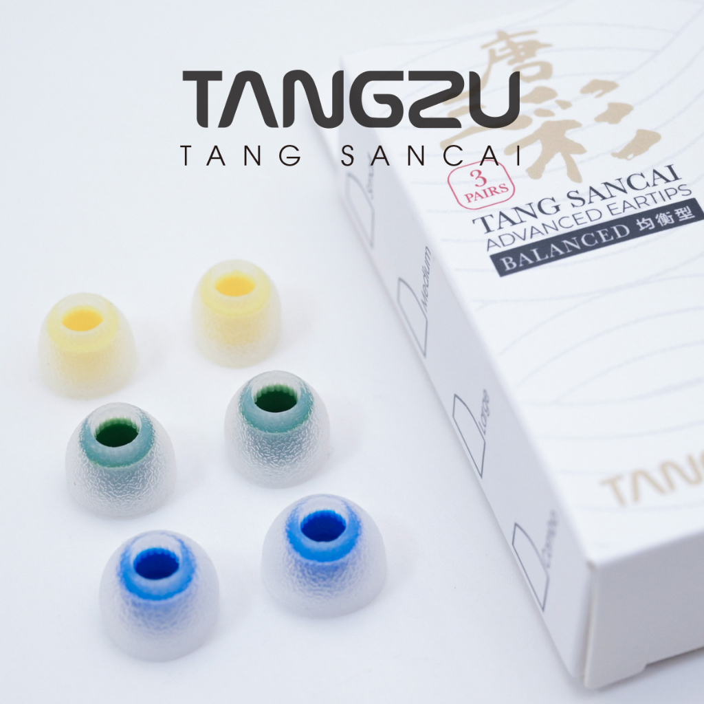 Tangzu Tang Sancai การแยกเสียงรบกวนซิลิโคนหูเคล็ดลับ Soft Eartips ฝา ...