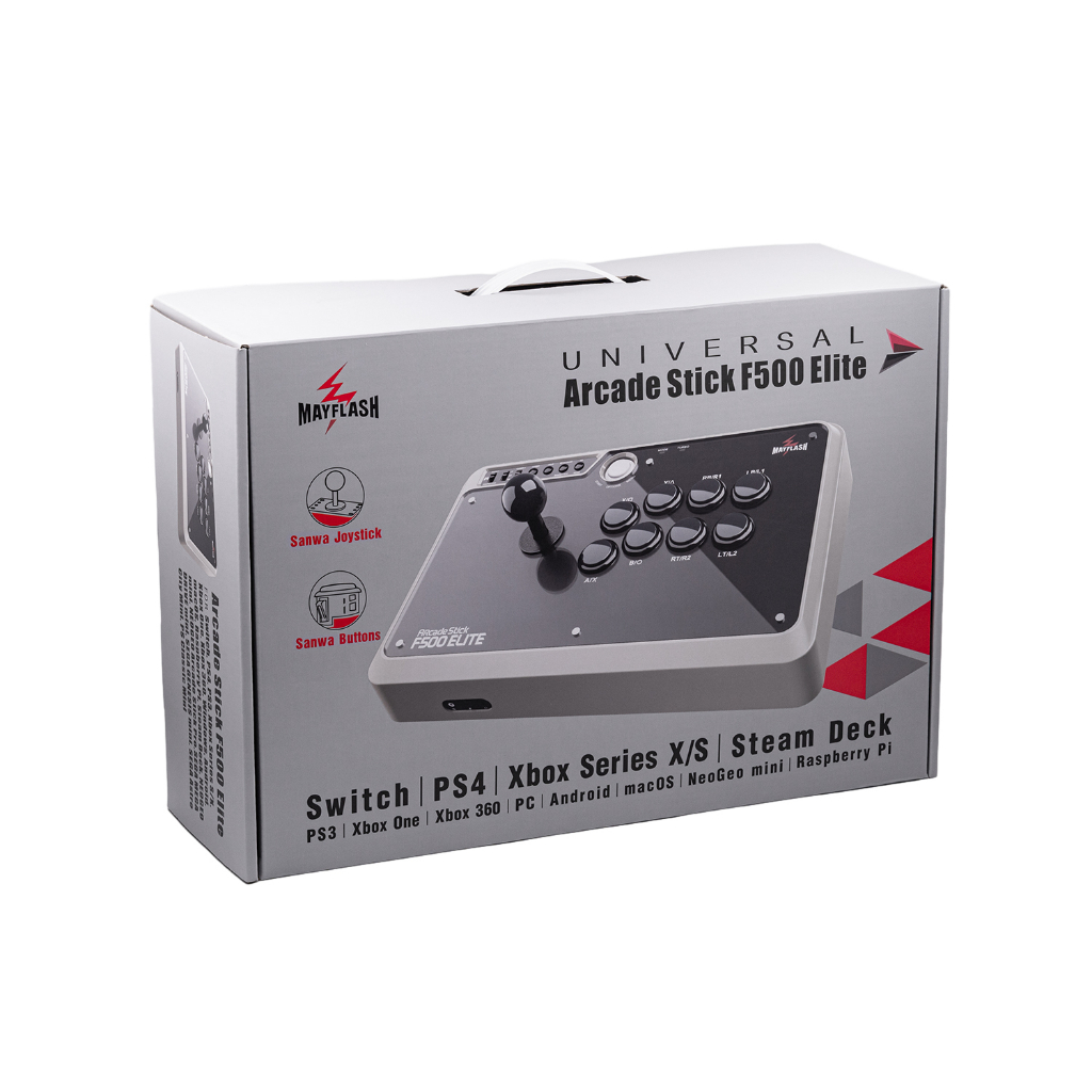 Mayflash F500 Elite Arcade Stick สำหรับ PS5/PS4/PS3/Xbox ONE/Xbox 360 ...