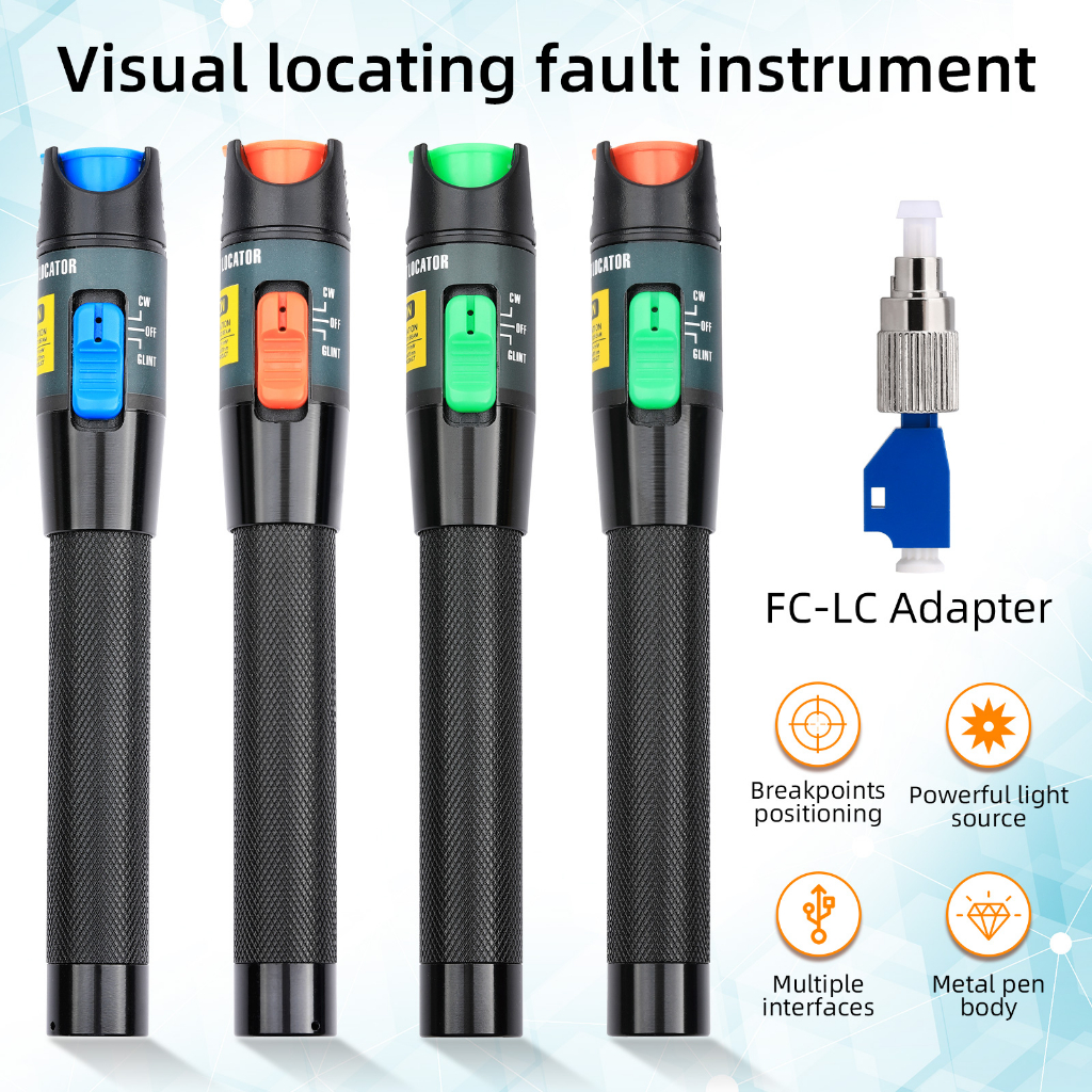 (5mw/10mw/15mw/20mw/30mw/50mw+FC-LC) Fiber Visual Fault Locator Fiber ...