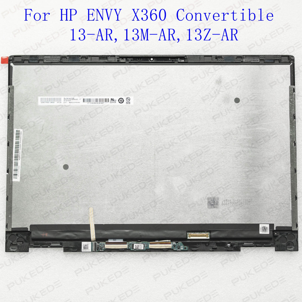 ชุดประกอบหน้าจอสัมผัส LCD 13.3 สําหรับ HP ENVY X360 13-AR 13M-AR 13Z-AR ...