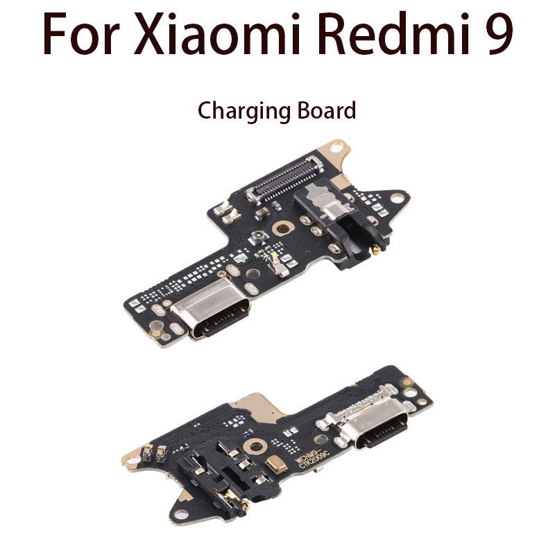 บอร์ดชาร์จ USB สายเคเบิลอ่อน สําหรับ Xiaomi Redmi 9 M2004J19G M2004J19C ...