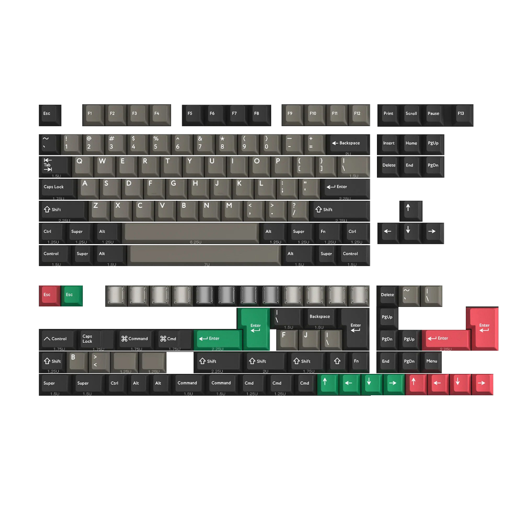Pbtfans DOLCH Doubleshot ปุ่มกดคีย์บอร์ด | Shopee Thailand