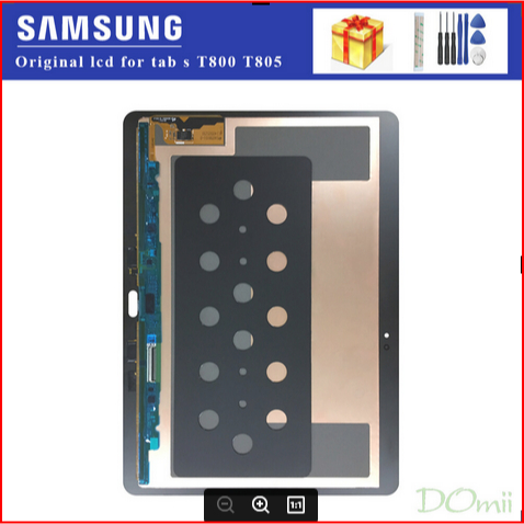 หน้าจอสัมผัส LCD 10.5 นิ้ว แบบเปลี่ยน สําหรับ Samsung Galaxy Tab S SM ...