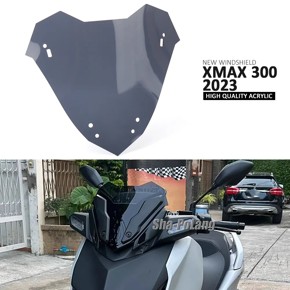 กระจกกันลม สีเทา สีฟ้า อุปกรณ์เสริม สําหรับ YAMAHA XMAX 300 XMAX300 2023 1 ชิ้น | Shopee Thailand
