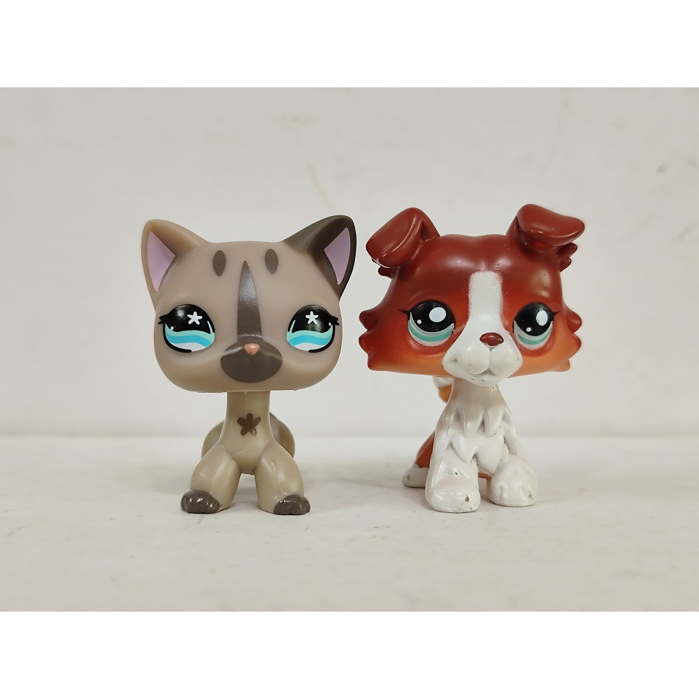 Lps ของเล่นเด็ก ร้านสัตว์เลี้ยง สุนัข แมว 2 ชิ้น ต่อล็อต #1116 | Shopee ...