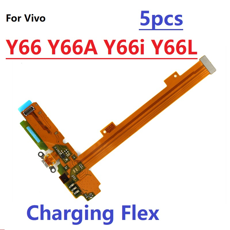 พอร์ตชาร์จ USB พร้อมบอร์ดโมดูลไมโครโฟน สําหรับ VIVO Y66 Y66A Y66i Y66L ...