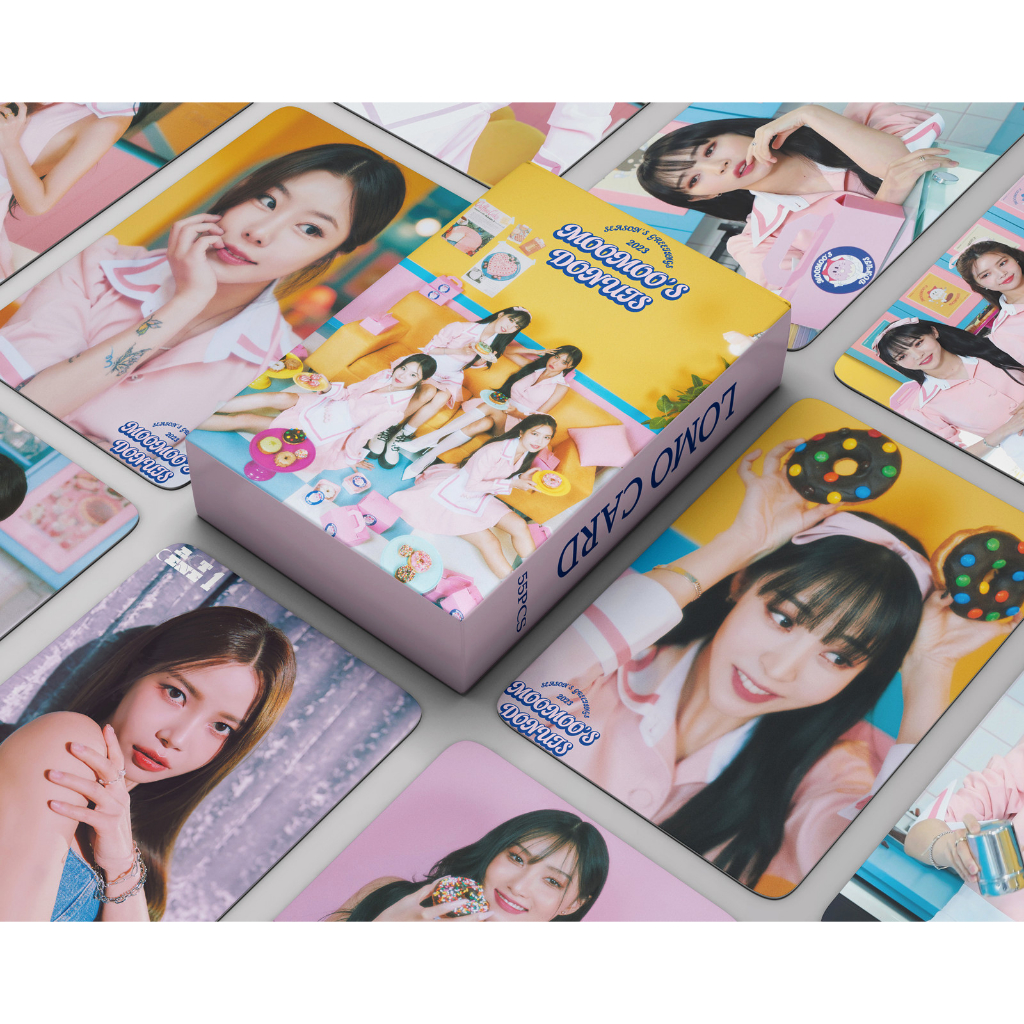 Mamamoo Album MIC ON Photocard Lomo Card Postcard 54 ชิ้นต่อกล่อง ...