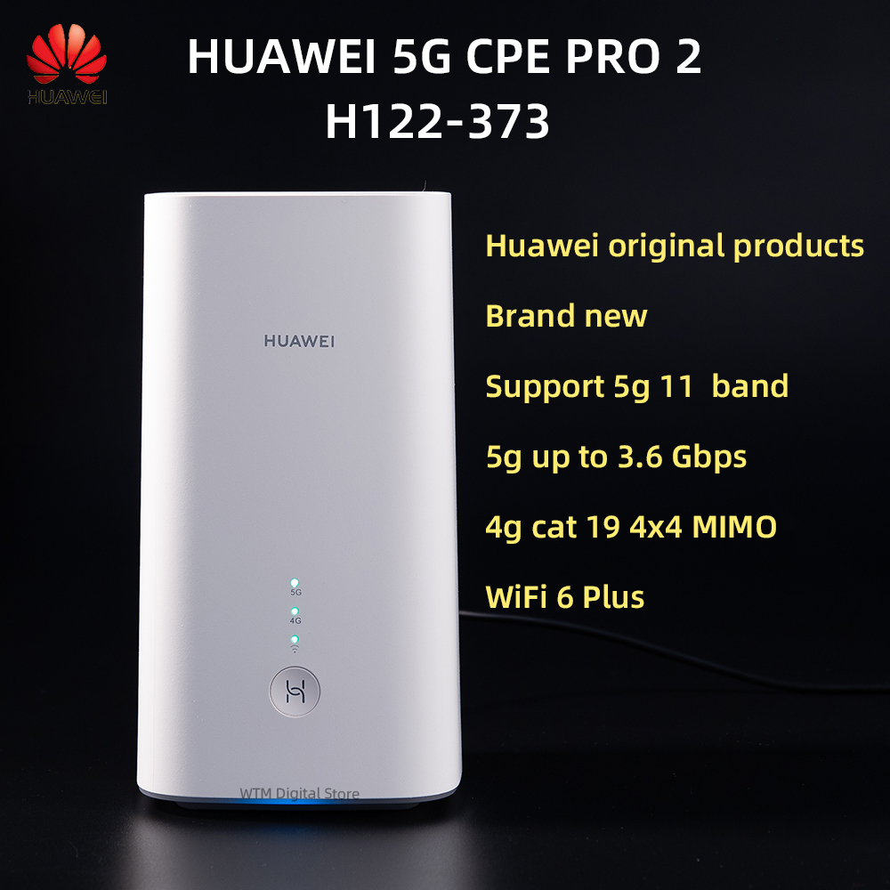 ฮอตสปอต WiFi 6 Plus Huawei 5G CPE Pro 2 H122-373 5G 4G | Shopee Thailand