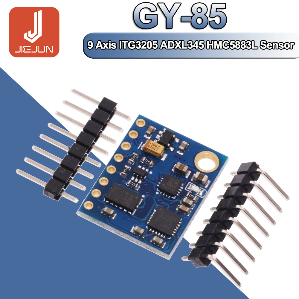 Gy-85 BMP085 โมดูลเซนเซอร์ 9 แกน ITG3205+ADXL345 + HMC5883L 6DOF 9DOF IMU สําหรับ arduino ...