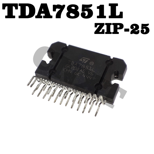 T TDA7851L ZIP25 ชิปขยายเสียงลําโพงรถยนต์ TDA7851 หมายเลข 4 กําลังขับ 75Wx4 @ 2Ω | Shopee Thailand