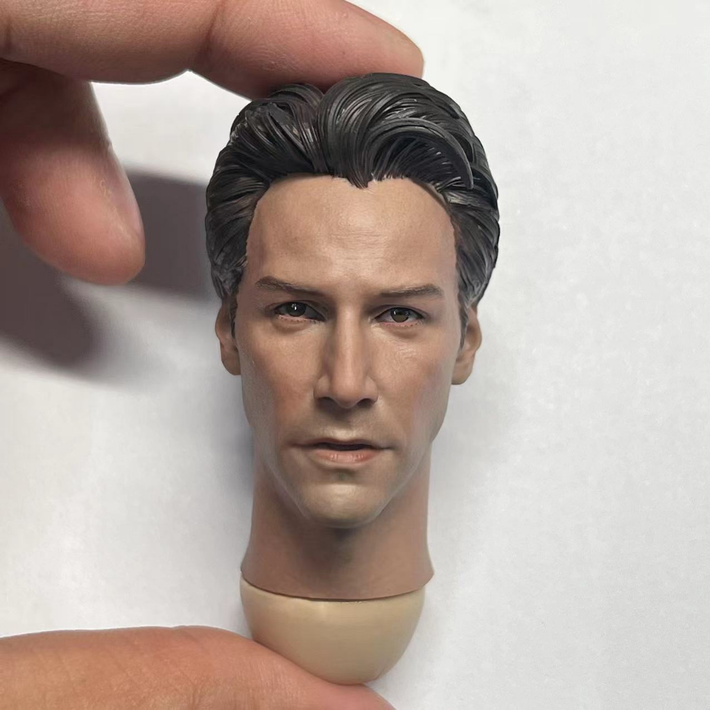 โมเดลฟิกเกอร์ 1/6 Constantine Keanu Reeves Head Sculpt ขนาด 12 นิ้ว ...