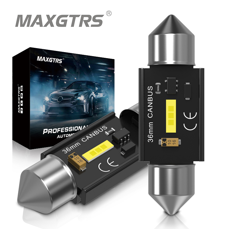 Maxgtrs 2x C5W C10W CANBUS หลอดไฟ led 12V Festoon 31 มม.36 มม.39 มม.41 มม.โคมไฟอ่านหนังสือไฟ ...