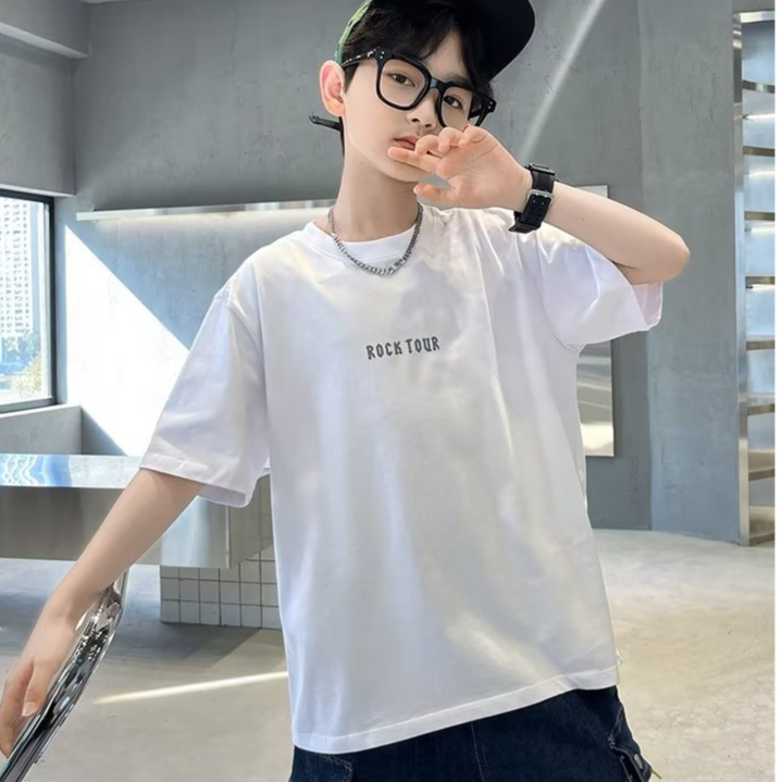 Meason เสื้อยืดไซส์เด็ก ลายน่ารัก ผ้าคอตตอน 100% ไม่ระคายผิวเพราะทำให้ ...