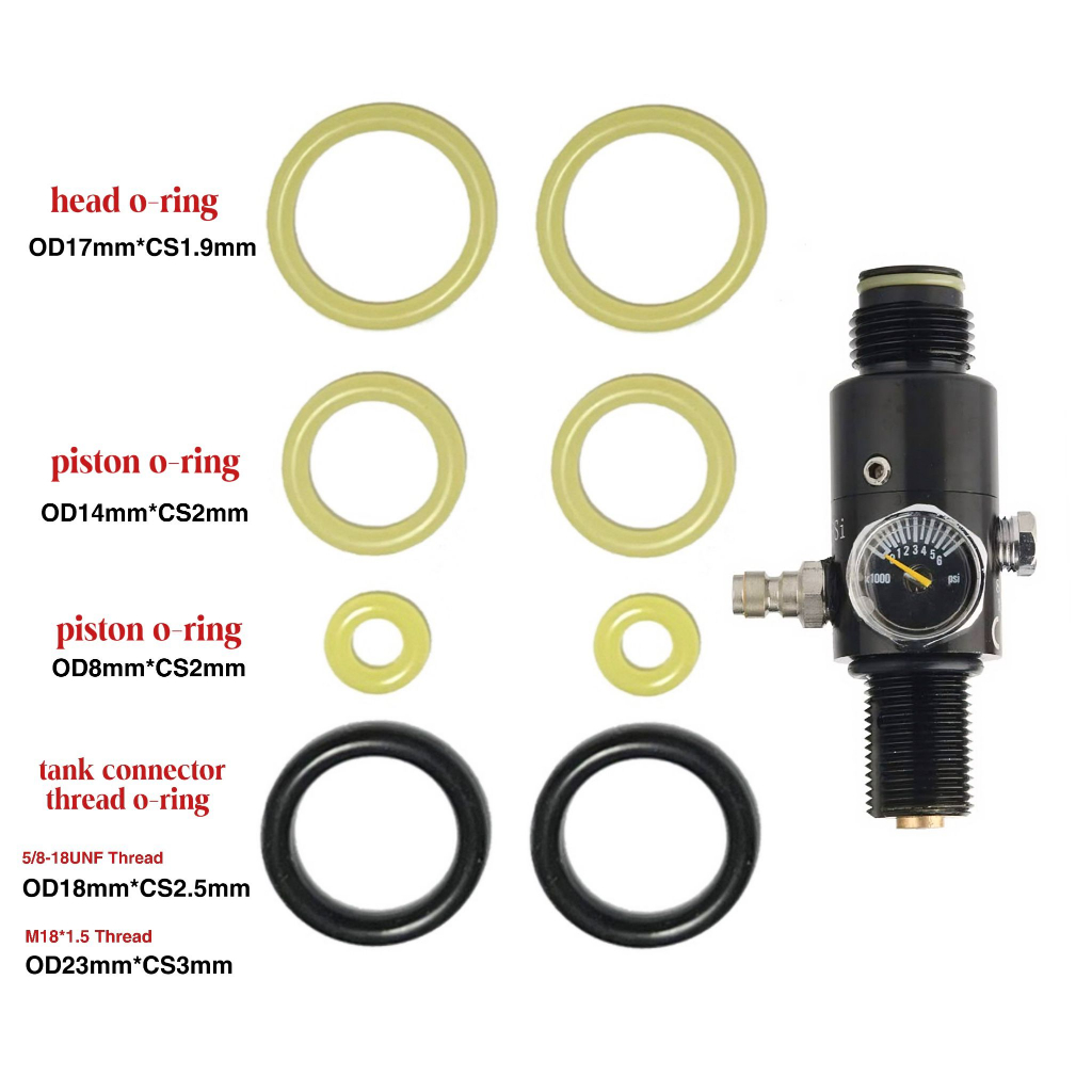 Hpa วาล์วโอริง ควบคุมถังอากาศ คุณภาพสูง 90 Duro 10 25 แพ็ค | Shopee ...