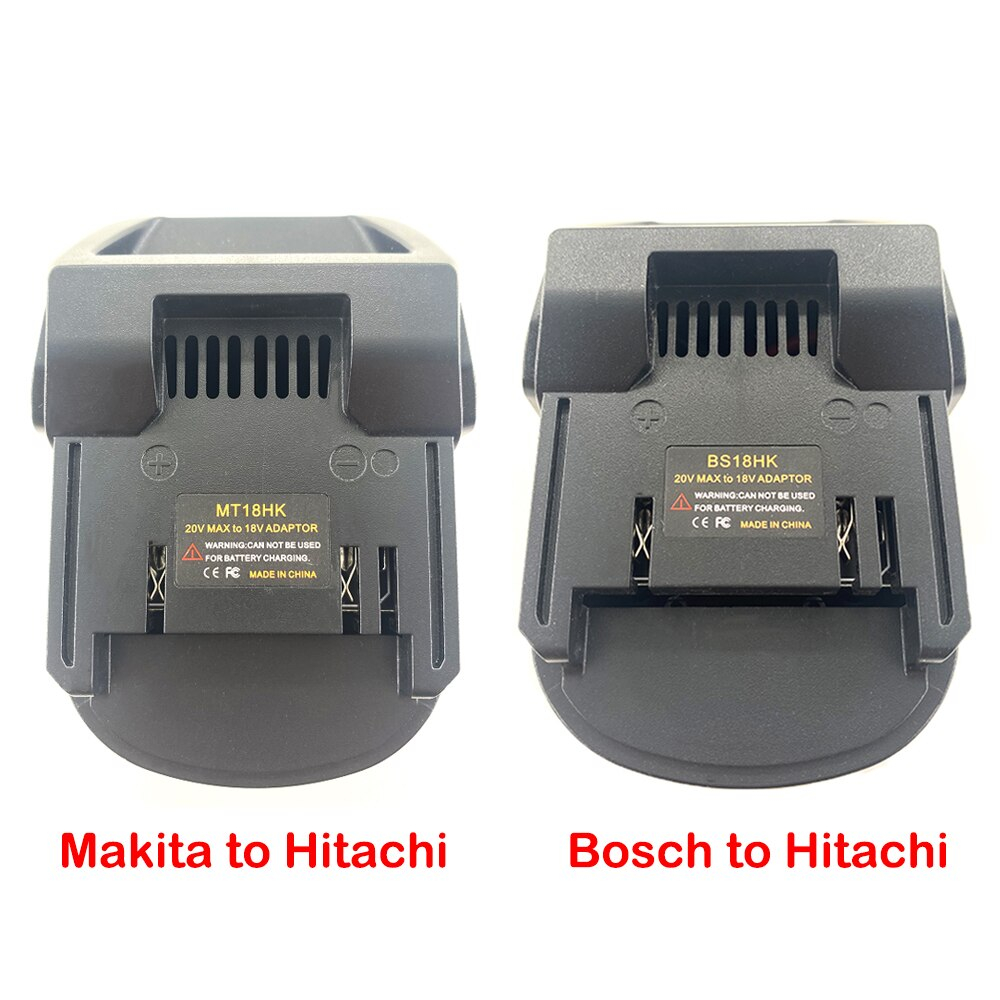 อะแดปเตอร์แบตเตอรี่สําหรับ Bosch/Makita แปลงเป็น Hitachi / Hikoki 18V Li-ion Batttery Power Tool ...