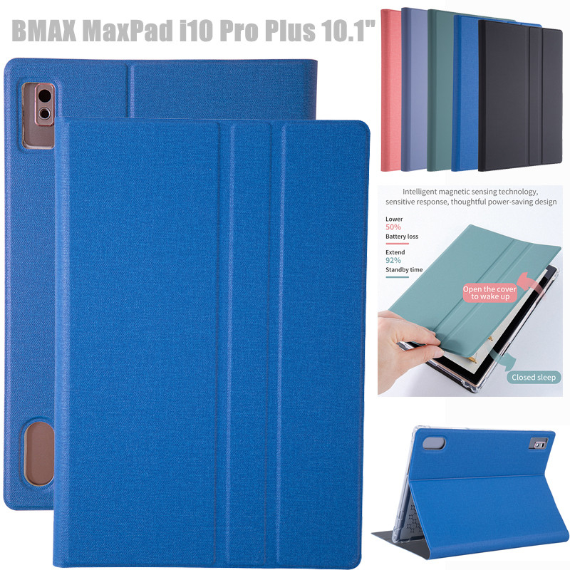BMAX MaxPad i10 Plus 10.1 inch Tablet Cover PU Leather Case with Auto Wake Function Stand Flip ...