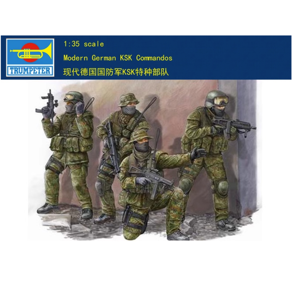 ทรัมเปเตอร์ 1/35 00422 Modern German KSK Commandos | Shopee Thailand