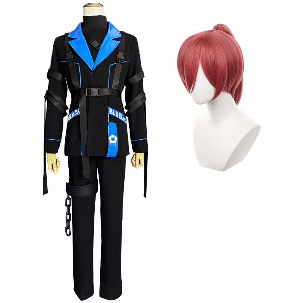 Holoun Blue Lock อะนิเมะ Chigiri Cyberpunk Cosplay คอสเพลย์เครื่องแต่ง ...