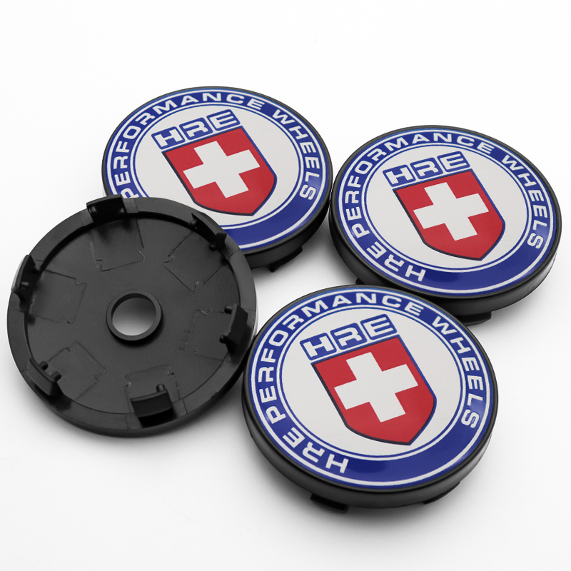 HRE 4 pcs 60mm Hub Center Cap Hub Cap อุปกรณ์เสริมล้อรถสำหรับล้อ HRE ...