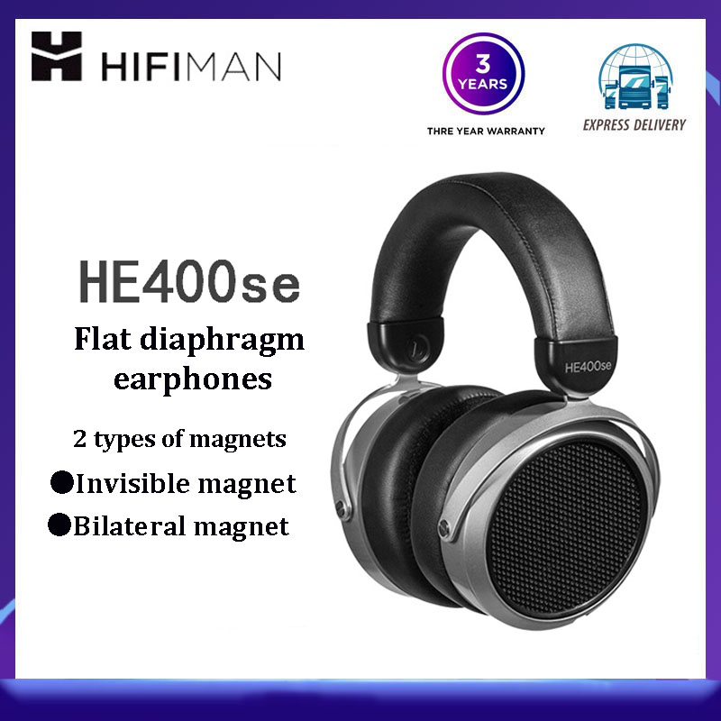[พร้อมส่ง] Hifiman HE400SE หูฟังแบบมีสายแม่เหล็ก โอเวอร์เอียร์ ขนาดใหญ่ ...