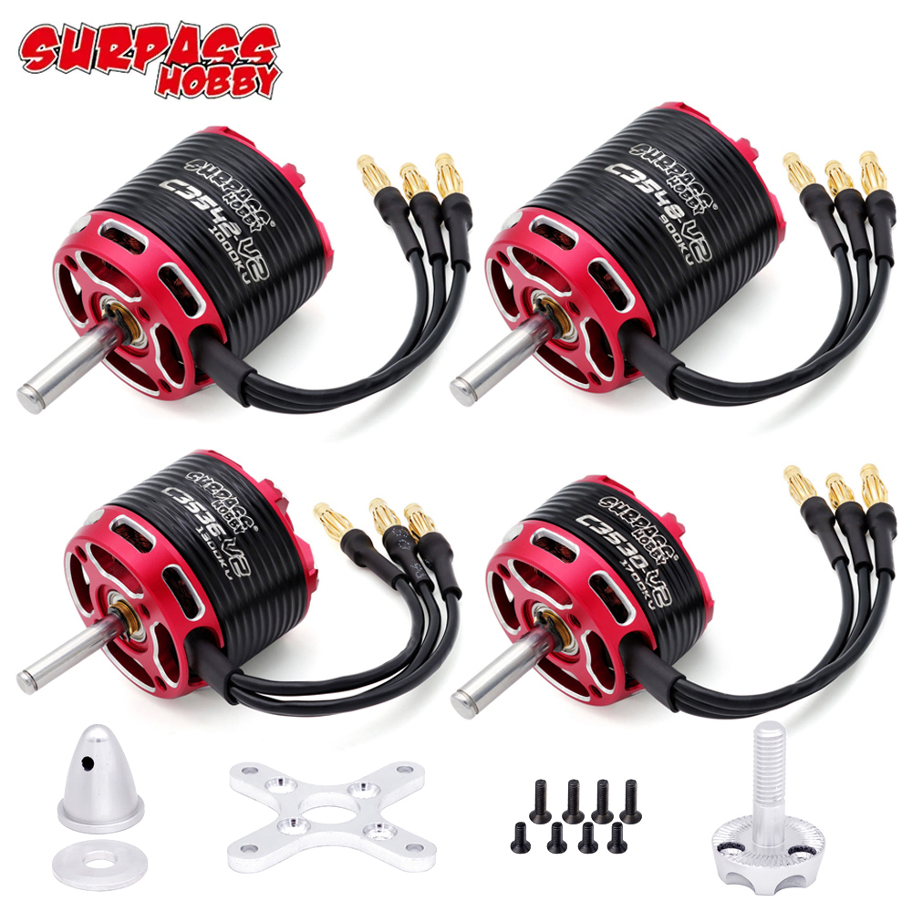 มอเตอร์แรงบิดสูง C3530 C3536 C3542 C3542 V2 14 ขั้ว สําหรับเครื่องบิน ...