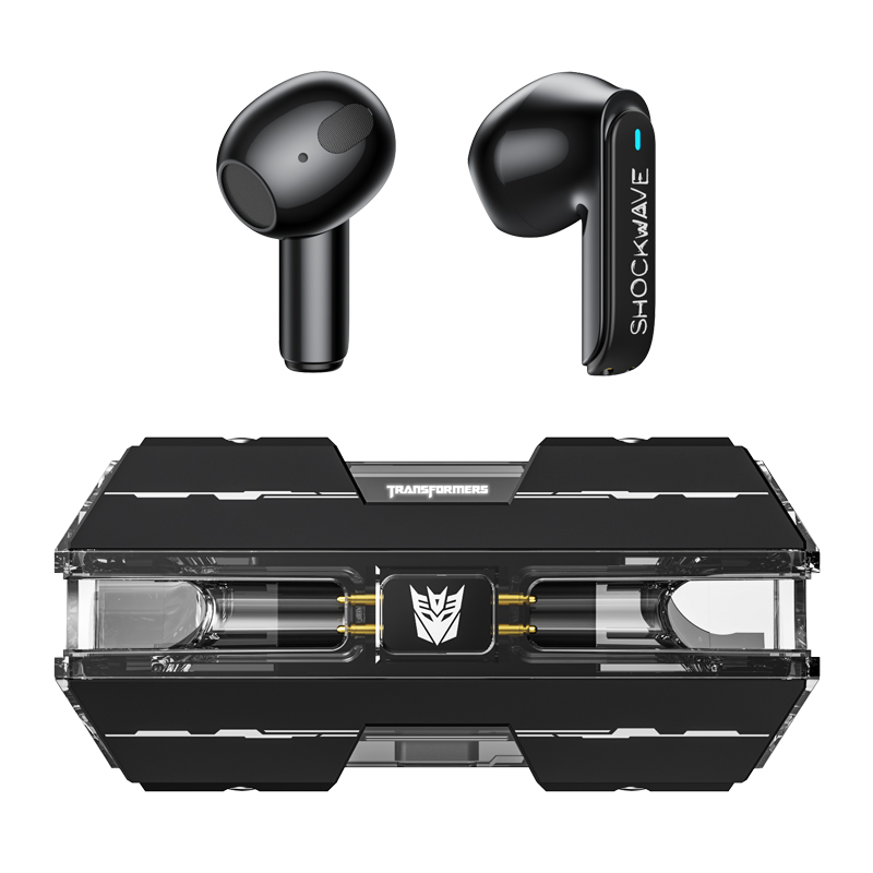 Transformers TF-T01 หูฟังบลูทูธ Bluetooth V5.3 เกมหูฟัง Tws เวลาแฝงต่ำ ...