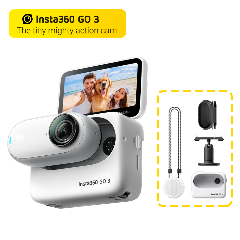 กล้องแอคชั่น ขนาดเล็ก Insta360 GO 3 32G 64GB 128G Vlog Insta360 Go3 32 64 128G | Shopee Thailand