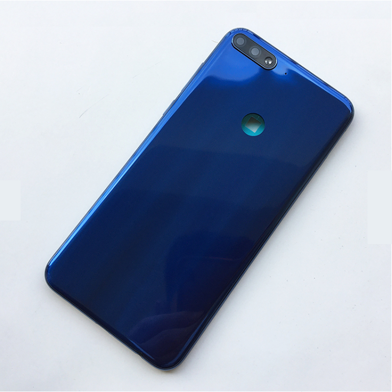 สําหรับ Y7 Prime 2018 / Huawei Nova 2lite ฝาหลัง พร้อมโลโก้ แบตเตอรี่ ...