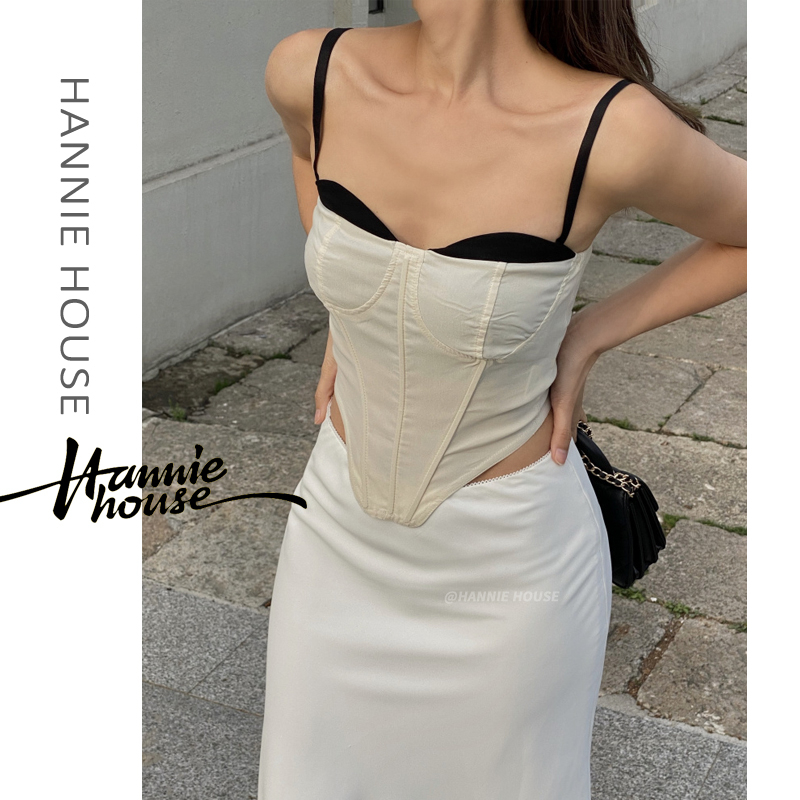 Hannie- ชุดคอร์เซ็ทลําลอง เข้ารูป สีคมชัด แฟชั่นฤดูร้อน สําหรับผู้หญิง ...