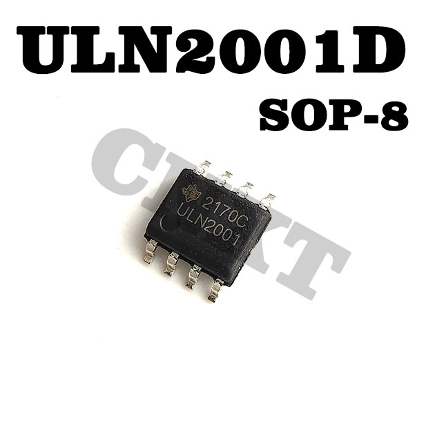 10 ชิ้น Uln2001 ULN2001D ULN2001DS Smd SOP8 ชิป IC ไดรเวอร์รีเลย์สาม ...
