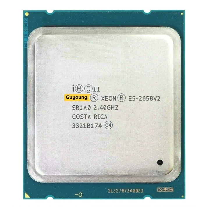โปรเซสเซอร์ CPU YZX Xeon E5 2658 V2 E5 2658V2 E5-2658V2 E5-2658 V2 2 ...