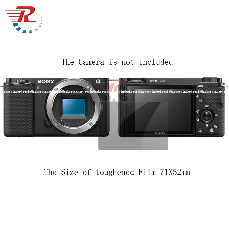 ฟิล์มกระจกนิรภัยกันรอยหน้าจอกล้อง HD สําหรับ Sony ZVE10 ZVE10 | Shopee ...